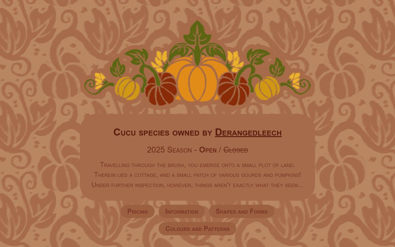 Cucu Species Information